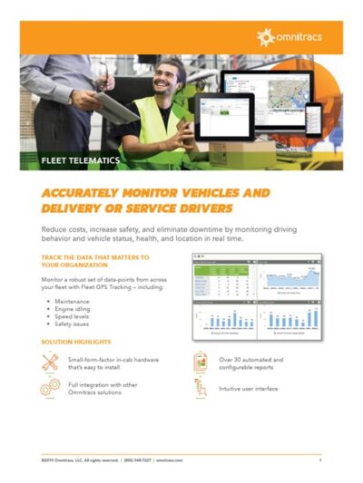 Fleet GPS Monitoring Solutions | Omnitracs