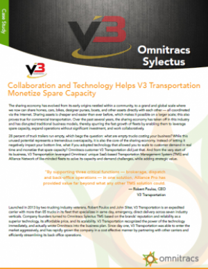 V3 Transportation Sylectus Case Study | Omnitracs